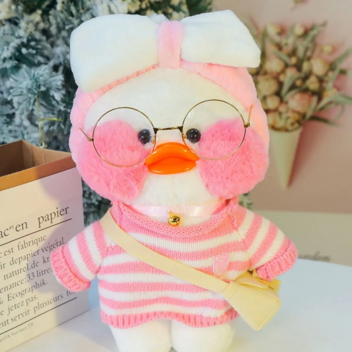 11.8 Inch Cute Kawaii Duck Stuffed Animal Toy Soft Lovely Duck Plush ...