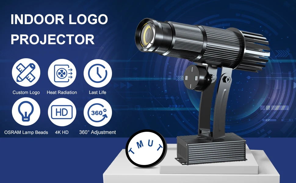 Tmut Outdoor Wall Advertising Gobo Logo Projector 25w Outdoor Led ...