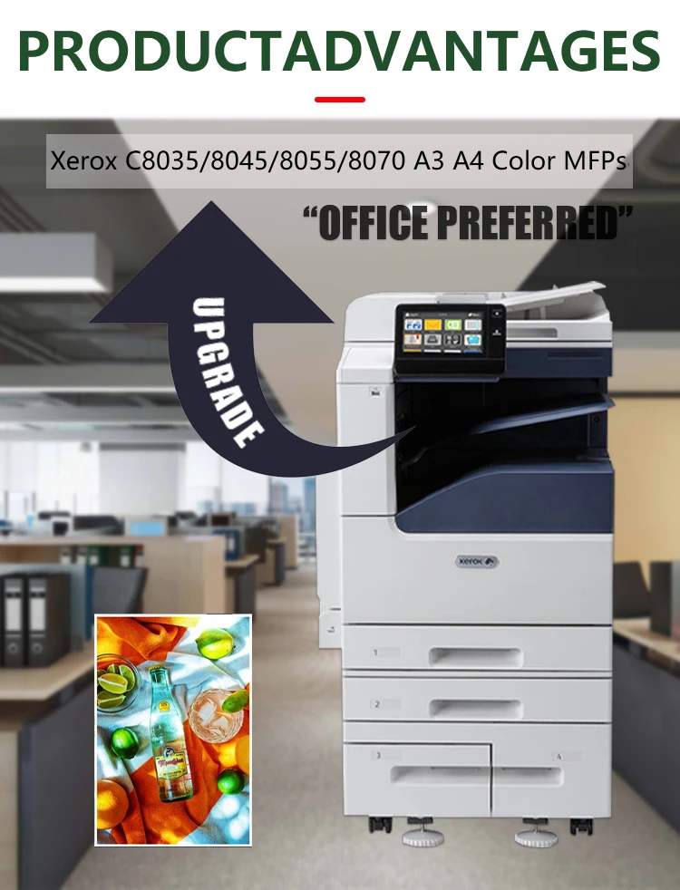 REOEP Commercial Digital Color Laser Multifunction Printer Photocopy ...