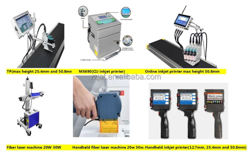 휴대용 산업 Tij 온라인 바코드 스프레이 인쇄 기계 날짜 및 시간 프린터 잉크젯 프린터 잉크 카트리지 Buy 자동 날짜 코드 인쇄 기계산업 잉크젯 프린터만료 날짜