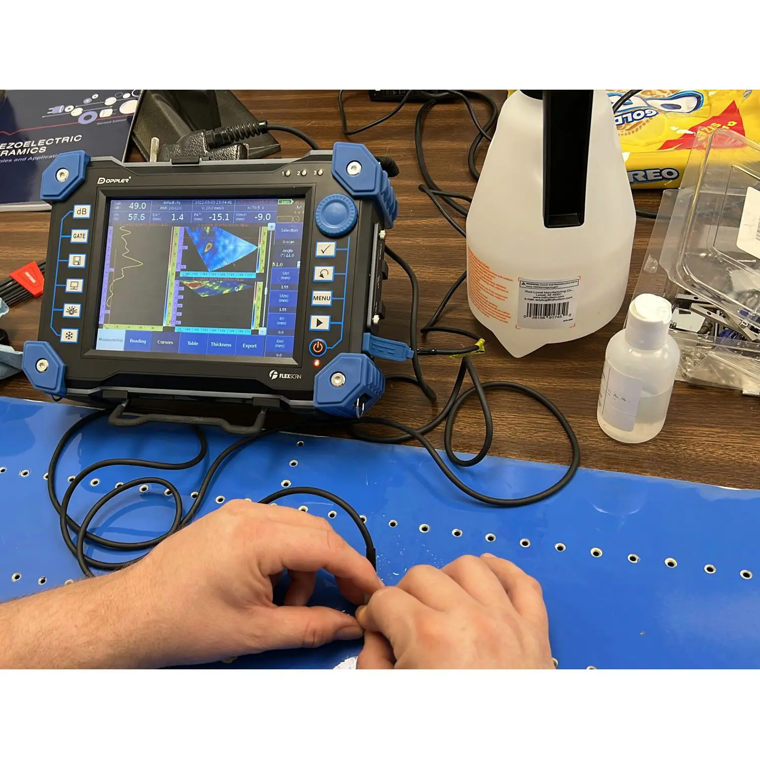 Doppler Flexscan 32/64 PR portable phased array ultrasonic flaw ...