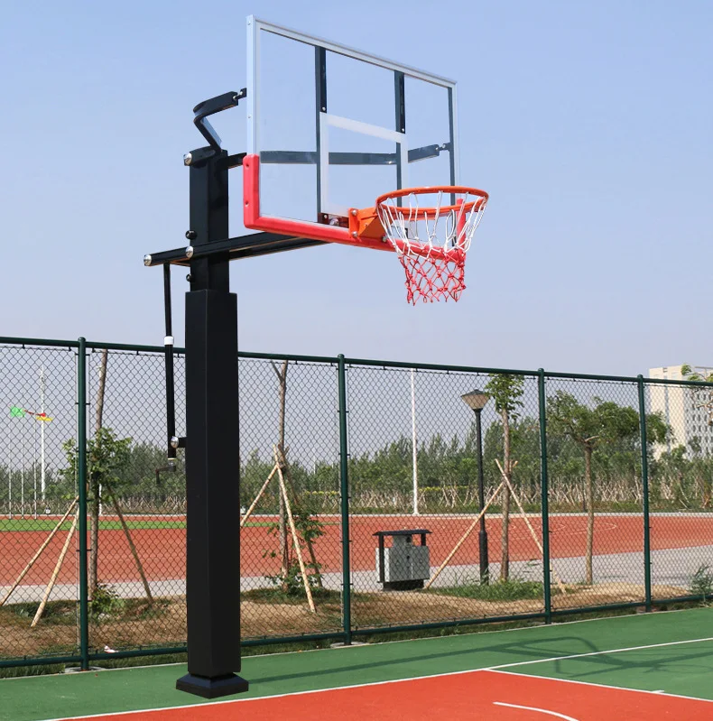 Portable Basketball Hoop - Adjustable Height & Shatter Proof