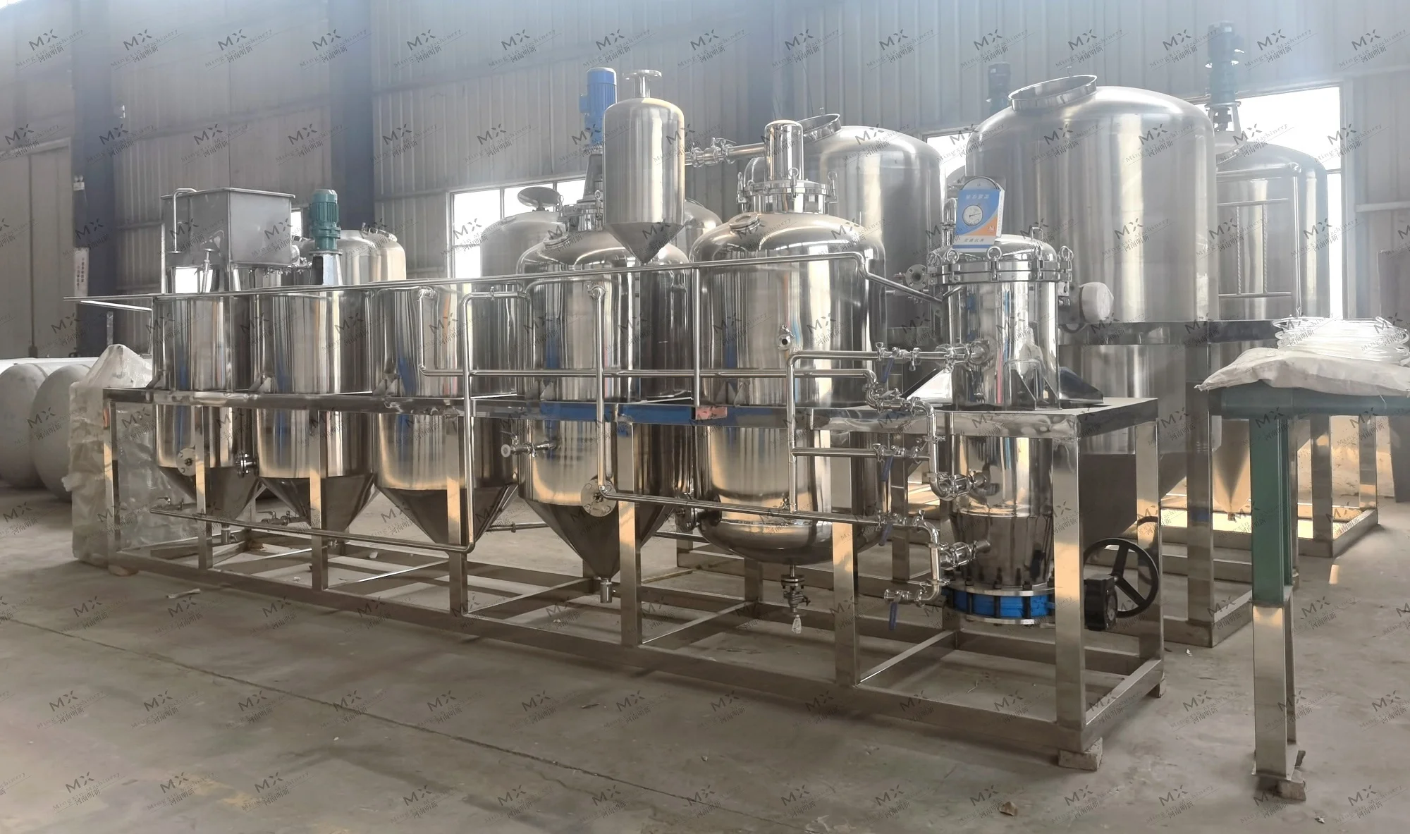 Palm Fruit Oil Press Line - Efficient Oil Extraction