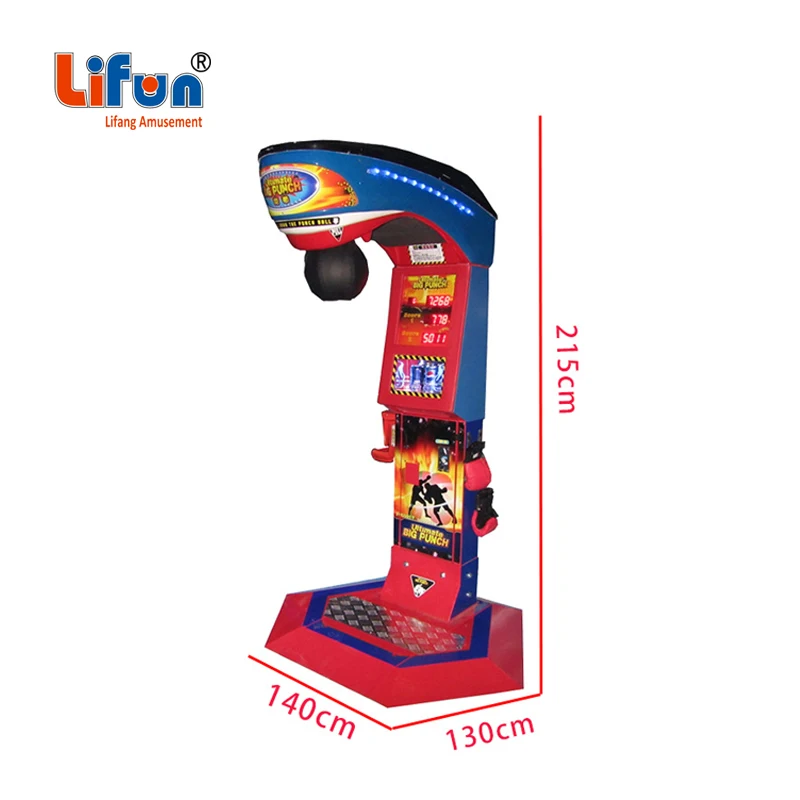Coin Operated Punching Machines Punch Boxing Hard Hitter Boxing ...
