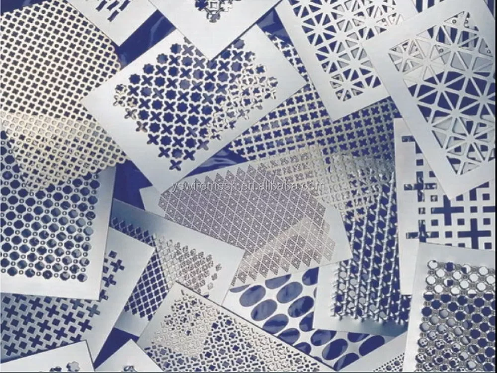 Various design of perforated wall panel/slotted mesh perforated metal ...