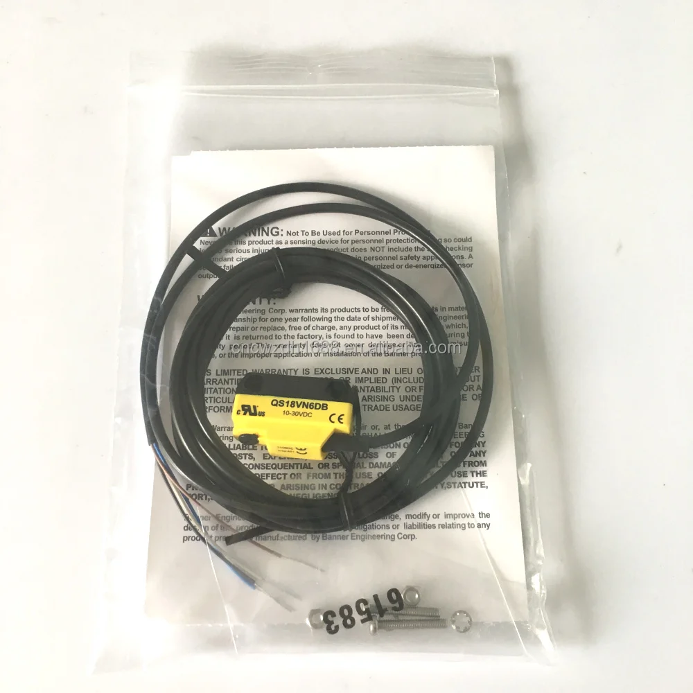 Banner sensor original 10-30VDC detection range 450 mm npn 2m cable ...