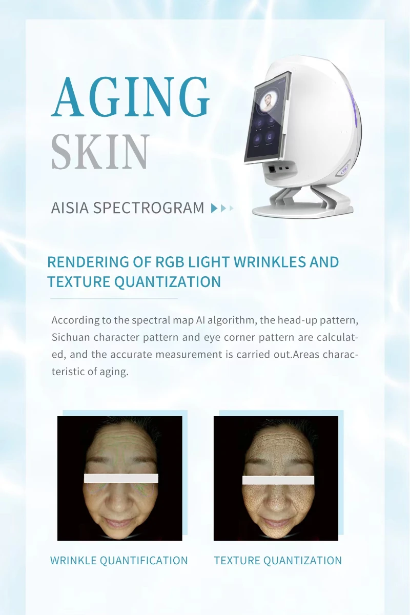 Professional Facial Multi-angle Skin Detector 3d Skin Analyzer ...