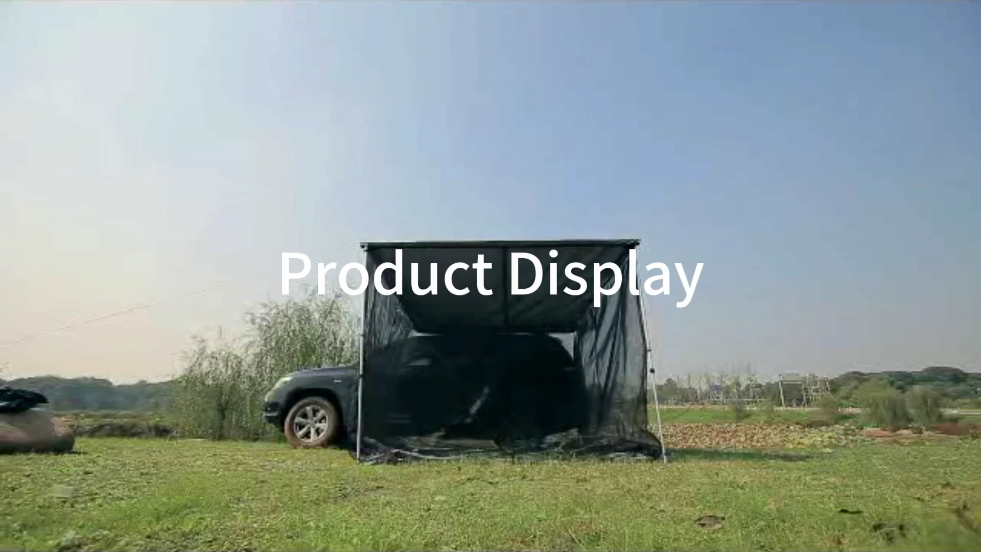 Car Side Awning Tent Camping Tarp Canopy Suv Car Sun Shelter Waterproof ...