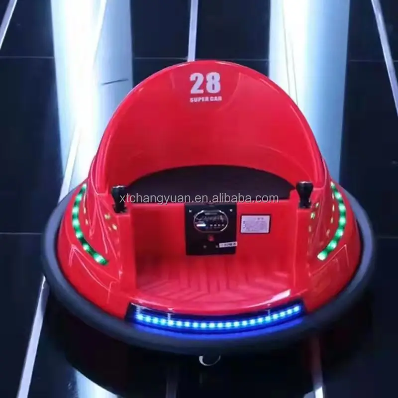 Outdoor Playground Kids Mini Kids Bumper Car Colorful Electric Ride On ...