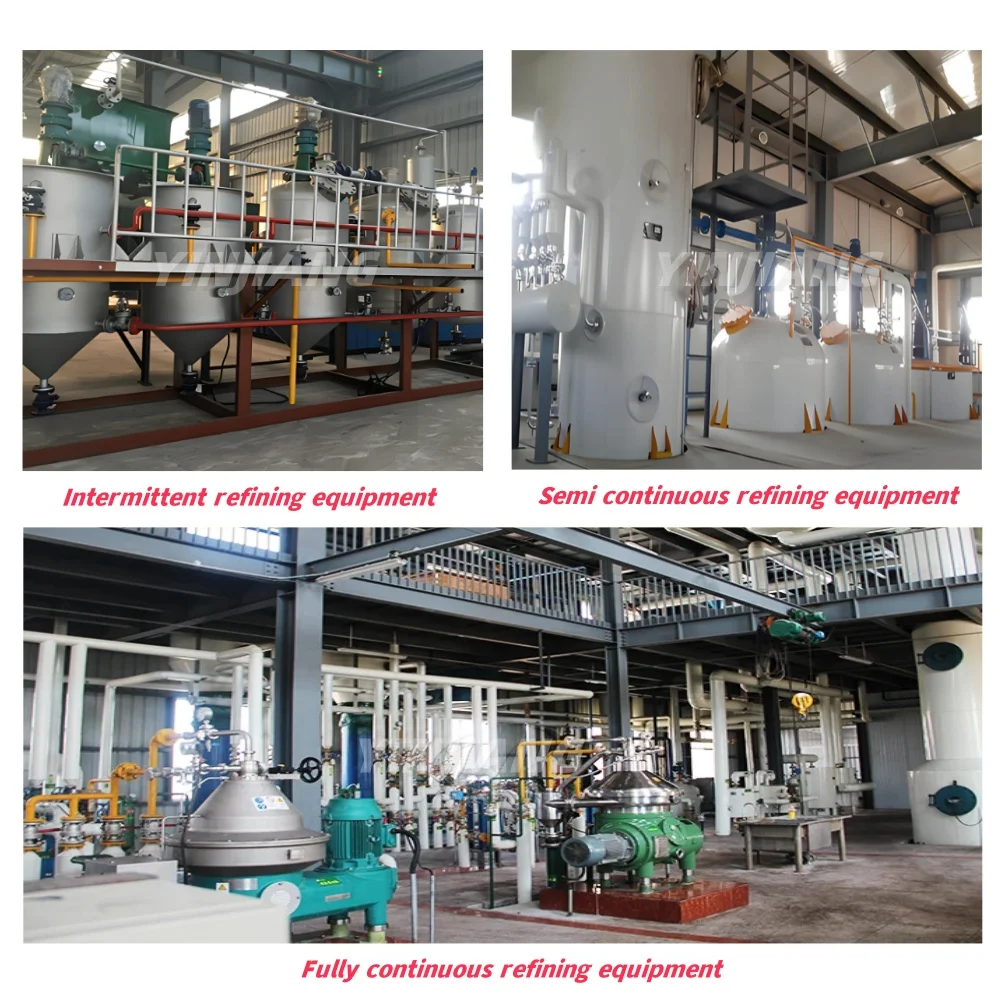 Refinery Deodorization Machine Crude Oil Refining Plant Edible Oil Refining Machinery and ...