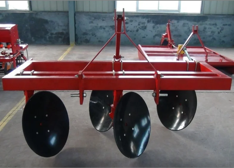 70-90hp Tractor Suspended Disc Ridger Ridge Making Plow Machine ...