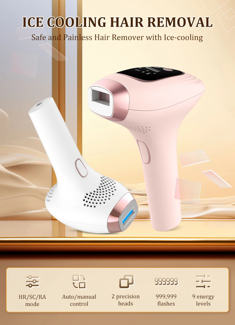 3-1 Ipl Ice Cold Epilator Home Use Ipl Lazor Professional Female Laser ...