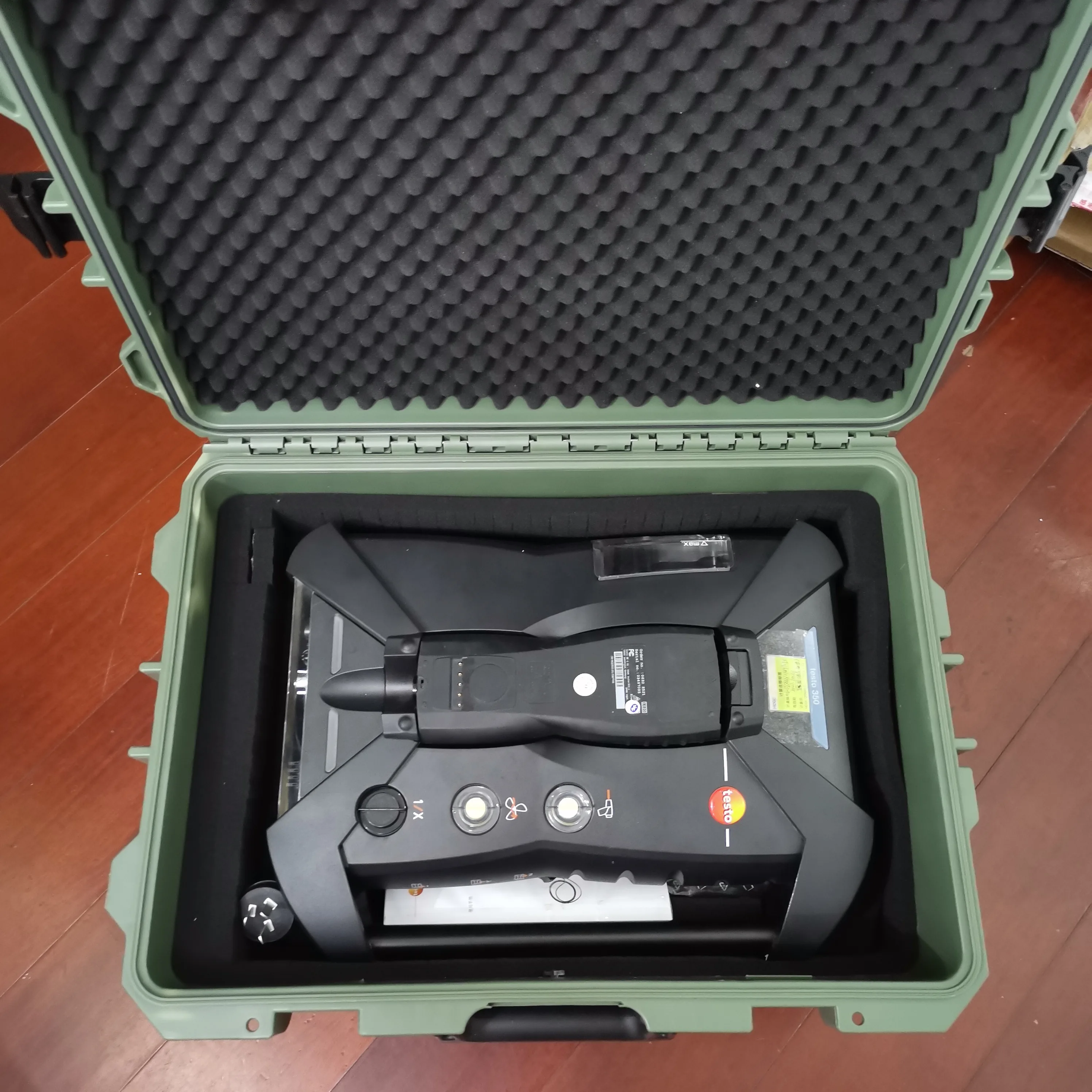 Zetron German Testo 350 Portable Industrial Emission Analyzer 6 In 1 ...