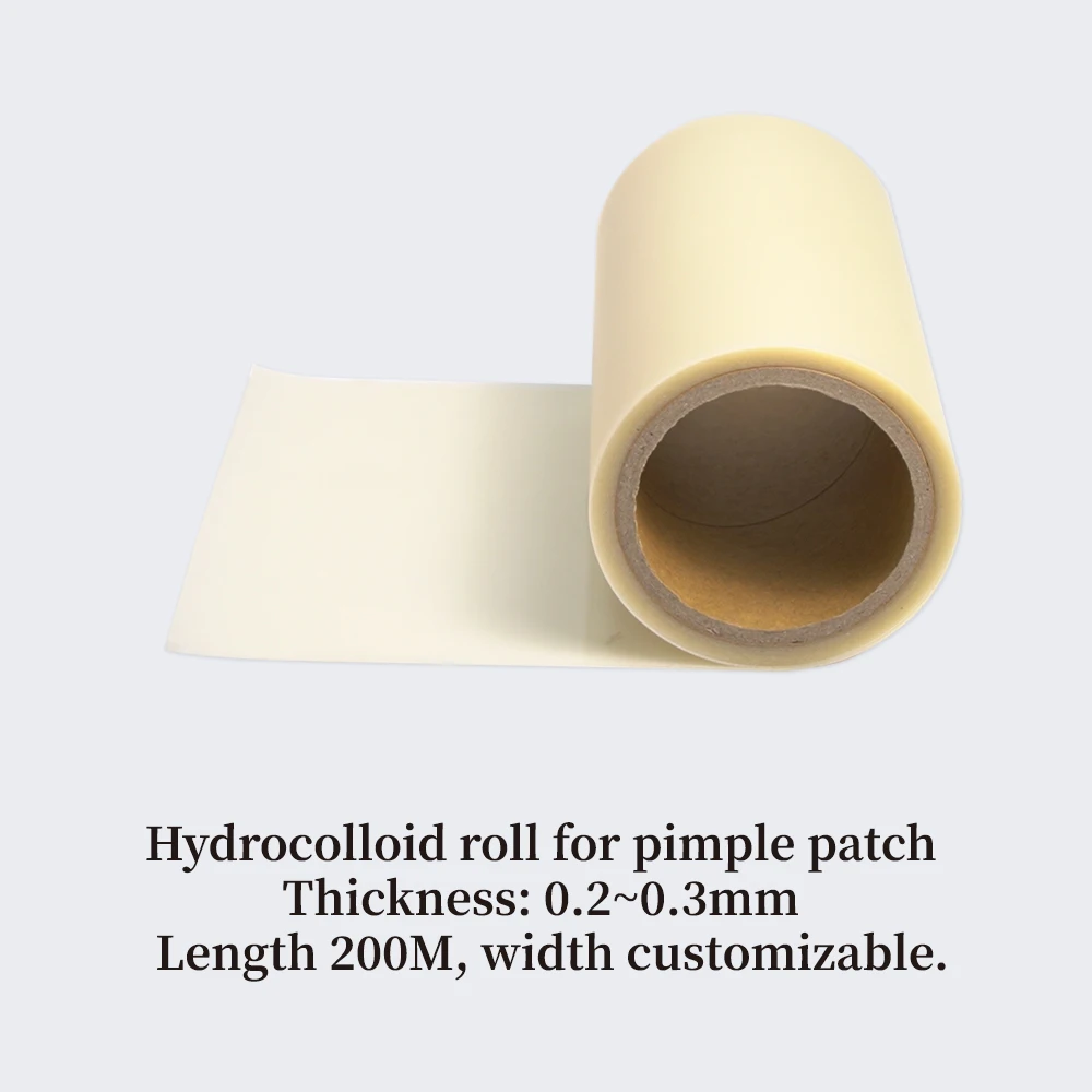 Wholesale Transparent Ultra-thin Hydrocolloid Raw Material Roll ...