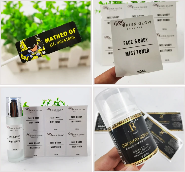 Custom Printed Waterproof Logo Stickers - QYPRINTING