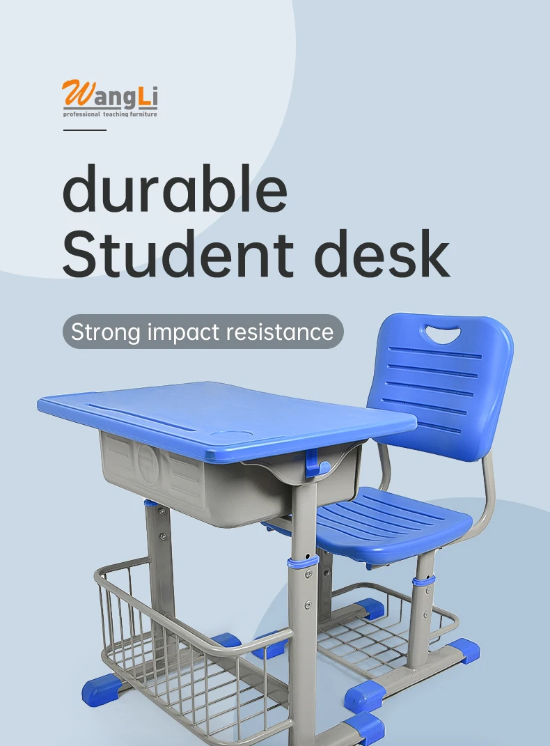 Customizable Children's School Furniture Desk And Chair Adjustable ...