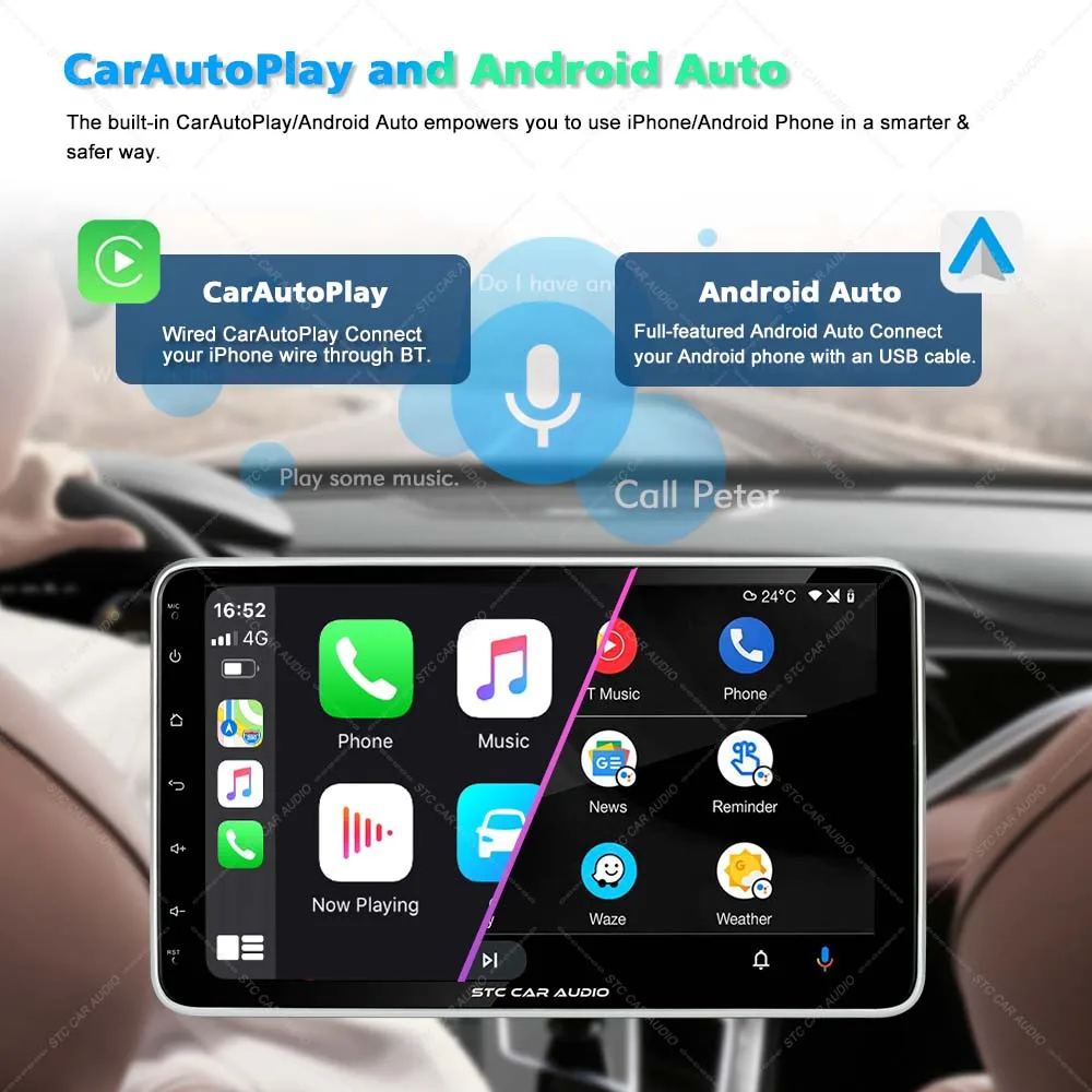 Car Dvd Android 12 - 9 Inch Multimedia Player for Cars