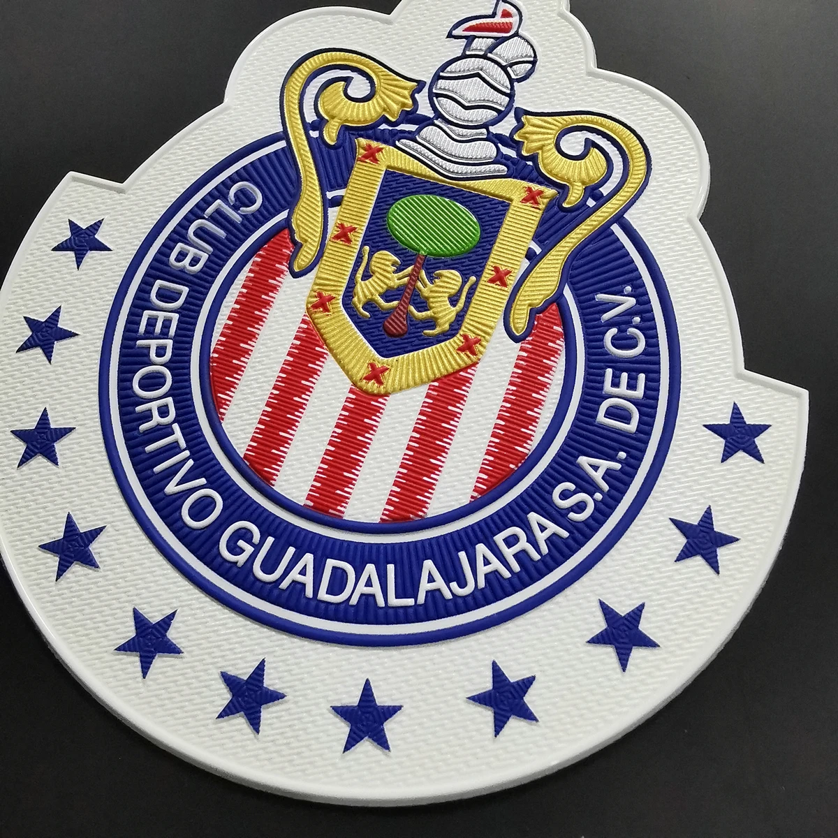 Custom Sport Soccer Jersey TPU Badge - Metflex Heat Transfer