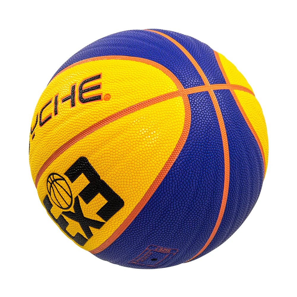 PSYCHE Youth Training Color Basketball Ball - Durable PU Leather