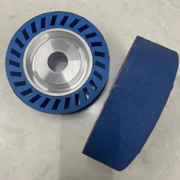 High Speed Inverter Dust Collecting Cloth Wheel/wool Wheel Waxing ...