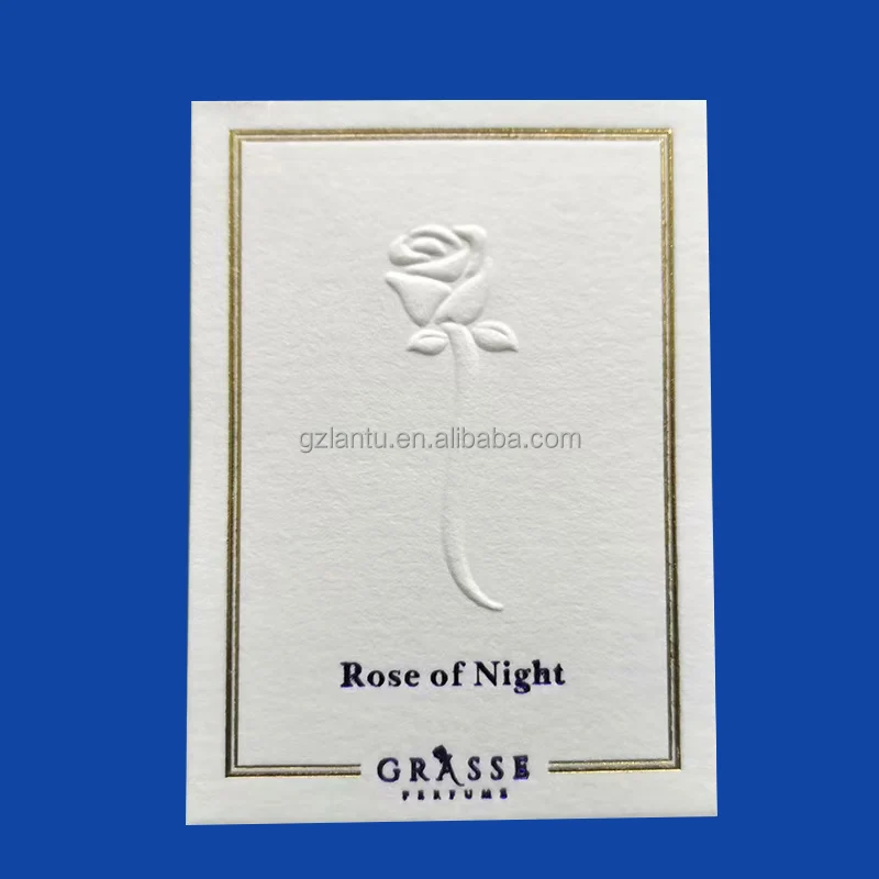 Oem Customized Self-design Perfume Test Paper Strip Fragrance Scented ...