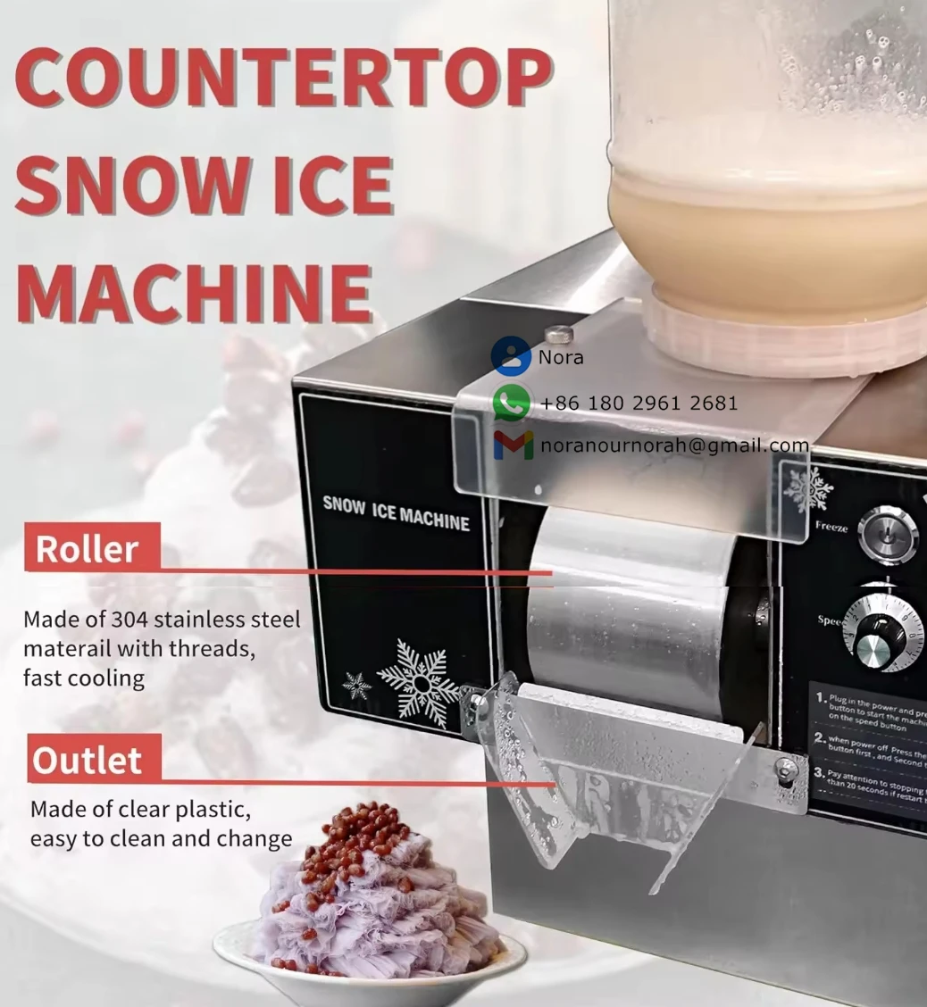 Bing Soo Mesin Es Bingsu - Efficient Ice Shaving Machine