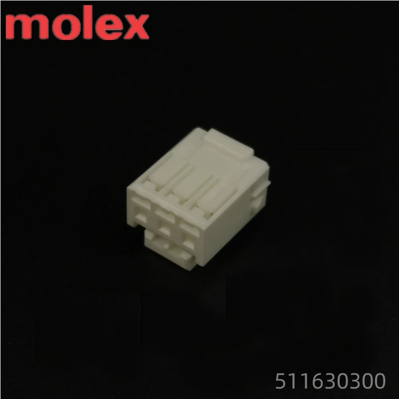 Original Molex Mini-lock Crimp Housing 511630300 Wire 2.5mm Pitch 1 Row 3 Pin Female Connector ...