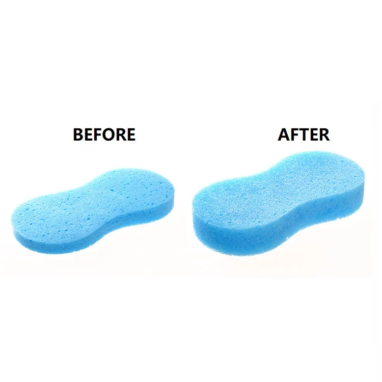 Magic High Density Compressed Car Wash Cleaning Sponge Car Sponges ...