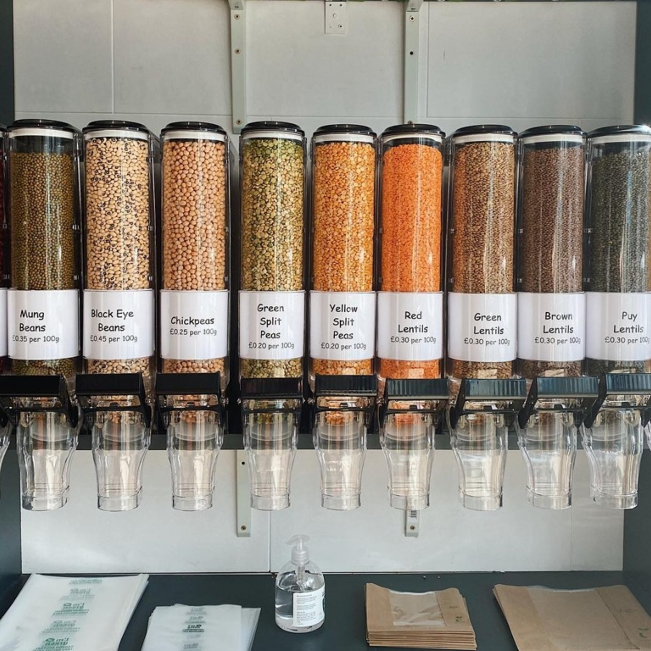 Grocery Bulk Rice Display Dispensers - Sensio Candy Dispenser