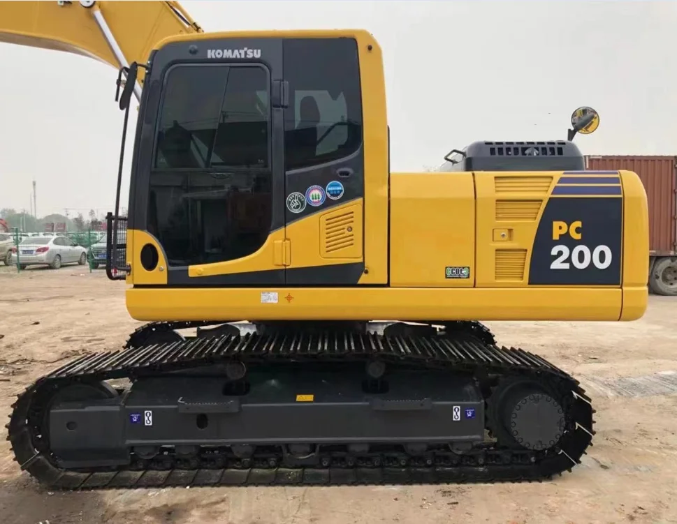 Original 20ton Used Pc200-8 Excavator Crawler Moving Pc200 Pc200-7 ...