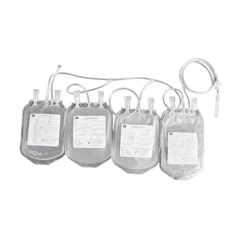 Medical Disposable Singe Double Triple Quadruple Blood Bags 250ml 450ml ...