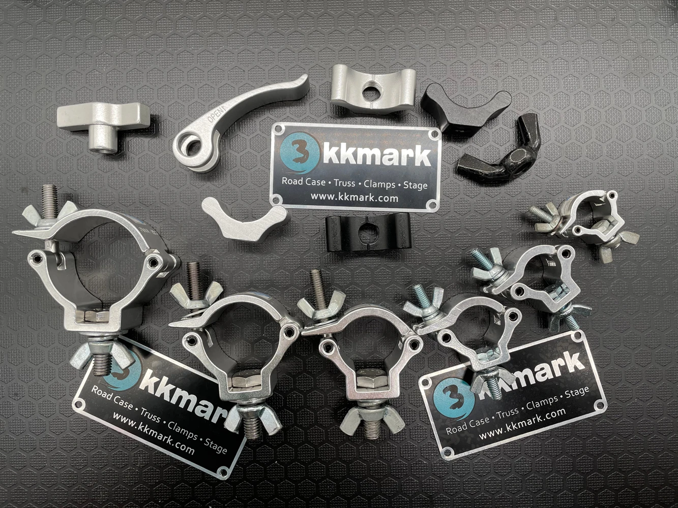 Stainless Steel and Aluminum Lighting Clamps - 60mm to 20mm