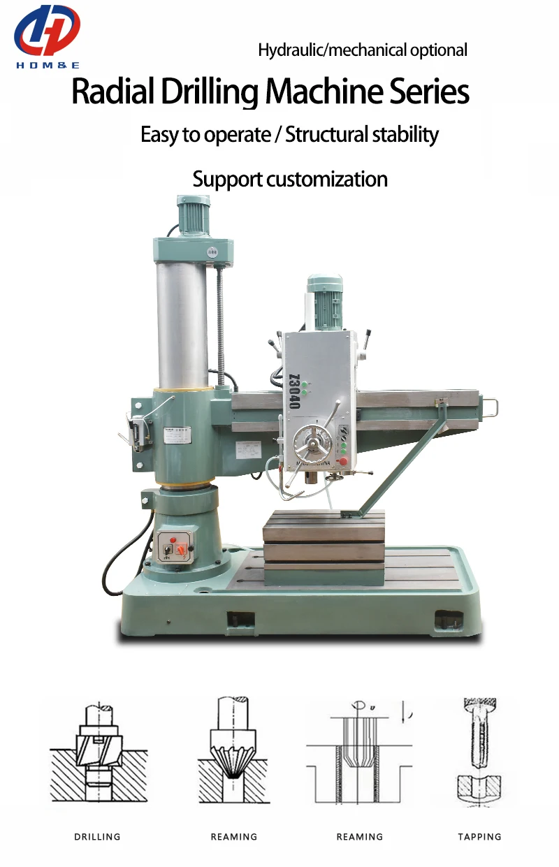 Mechanical Radial Drill Z3040*13b Mechanical Drive Automatic Feed ...