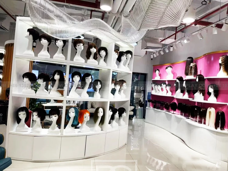 Wig Display Equipment Hair Store Decor Fashion Wig Stand Decoration ...
