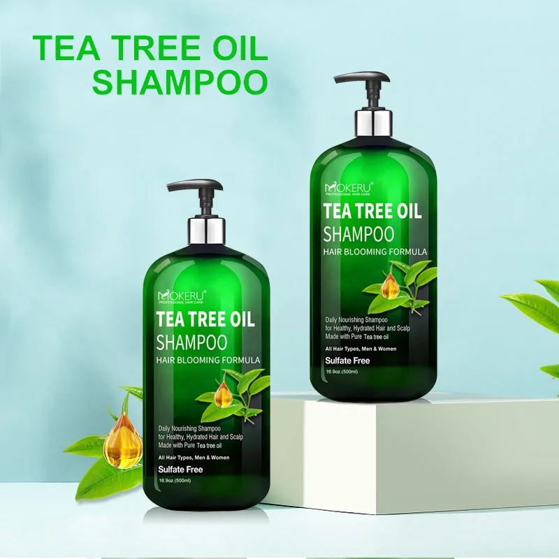 Tree Oil Shampoo Green Bottle