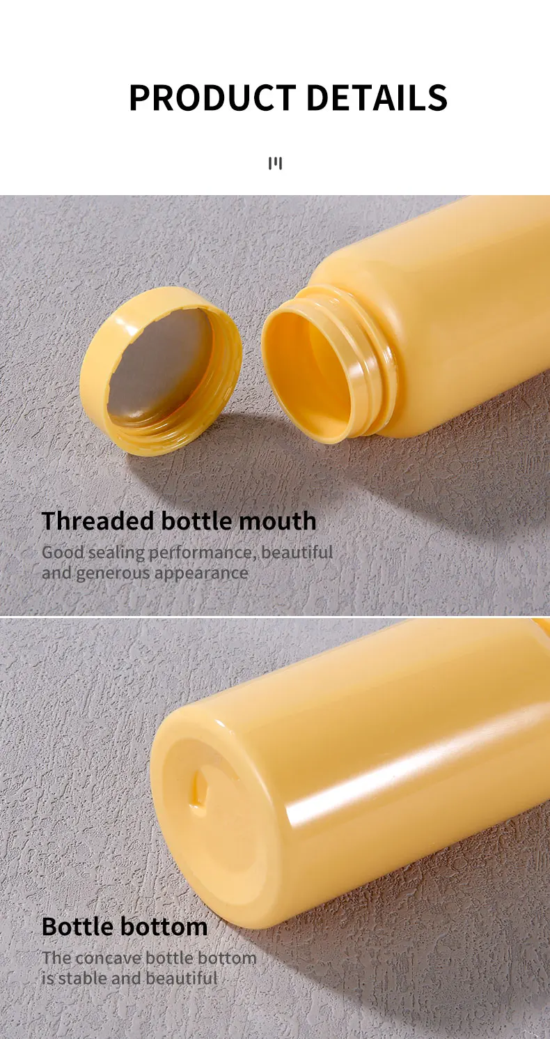 Custom 150ml Color Plastic Pill Bottles for Pharmaceuticals