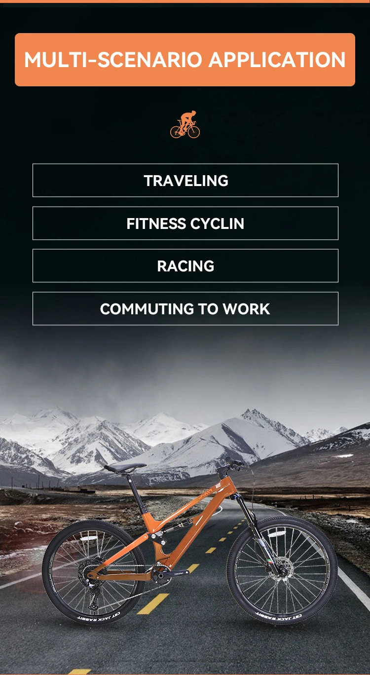 Java Saltafossi 12 Speed MTB - Carbon Frame, Full Suspension