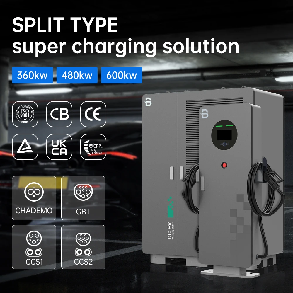 BENY Split DC Charging Pile 180KW 240KW 360KW 480KW 600KW DC EV Charger With OCPP1.6J| Alibaba.com
