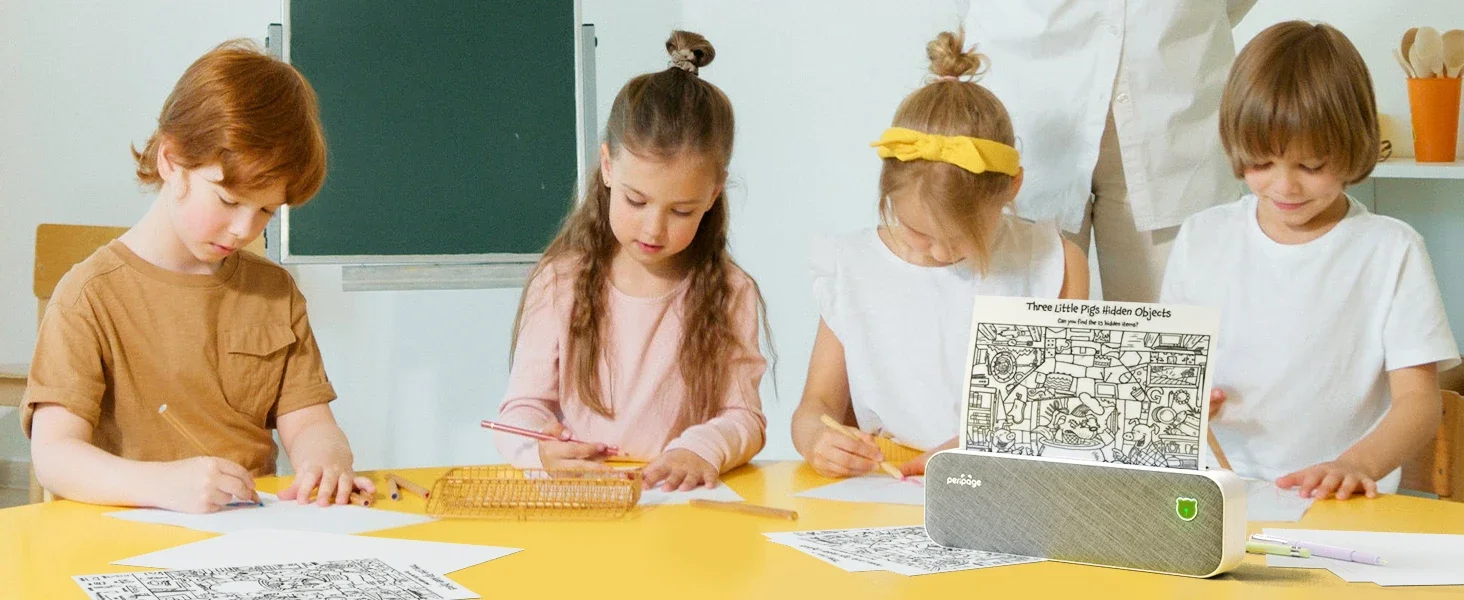 Peripage A40 Portable Thermal Printer 203DPI Rechargeable BT USB ...