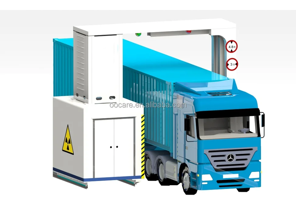 X-ray Machine Cargo and Container Vehicle X Ray Inspection System-gantry