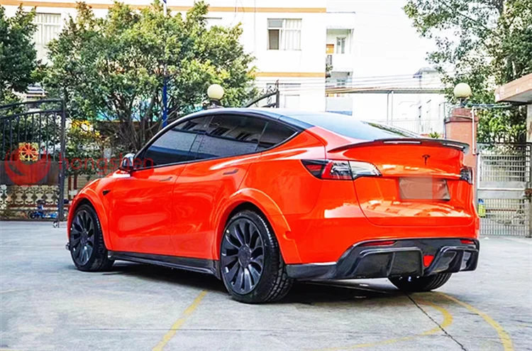 CM Style Carbon Fiber Wide Body Kit for Tesla Model Y