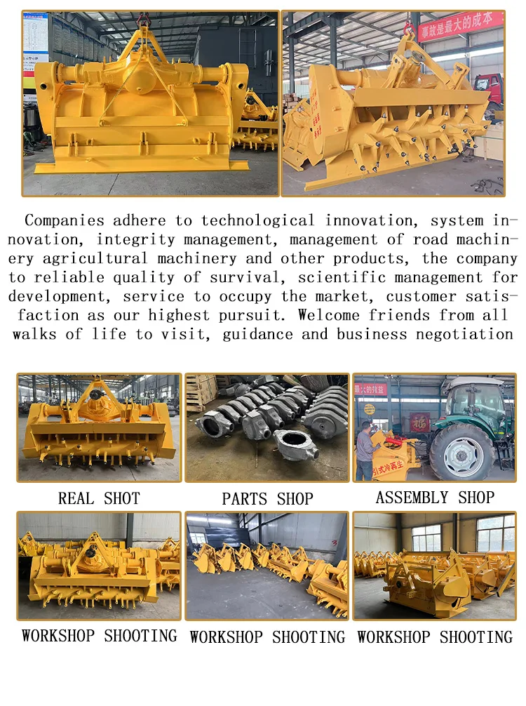 Airport Roadbed Lime Soil Mixer Three-point Suspension Rear Mixer With ...