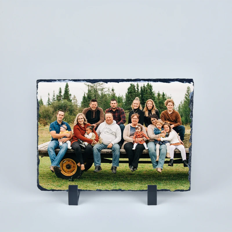 Usa Warehouse Sublimation Slate Blanks Plaque Diy Picture Photo Rock ...