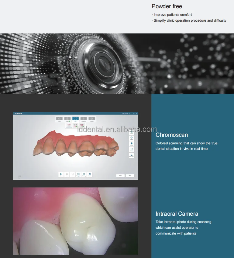 Fussen S6000 Dental Intraoral Scanner 3d High Speed Digital Fast Lab ...