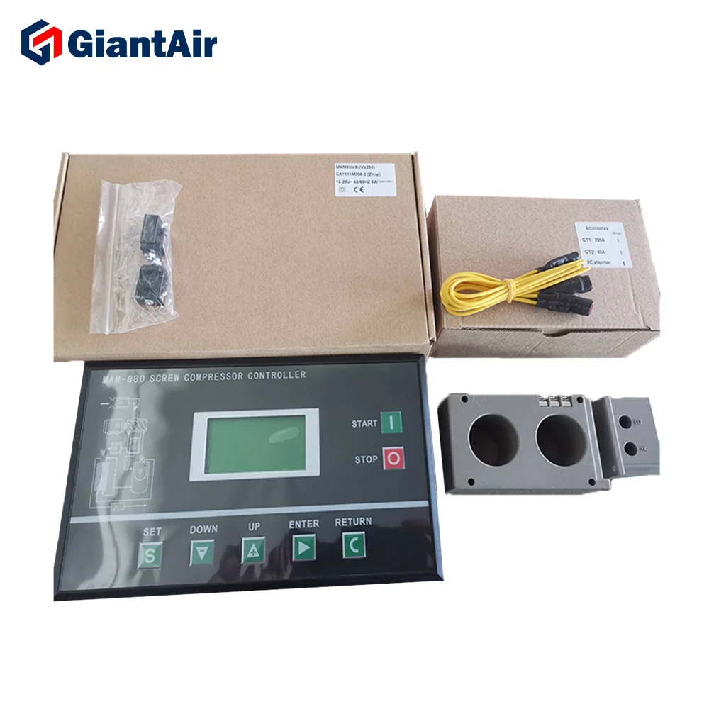 Giantair Plc Screw Air Compressor Electronic Controller Panel Mam6070 ...