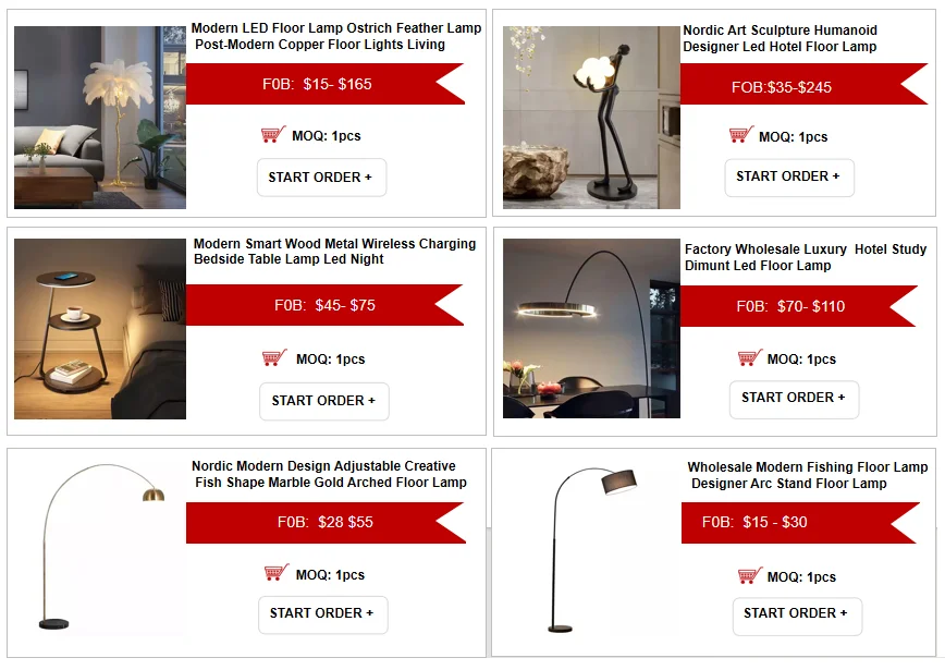 Italian Minimalist Fishing Lamp Floor Lamp Living Room Sofa Next to the ...