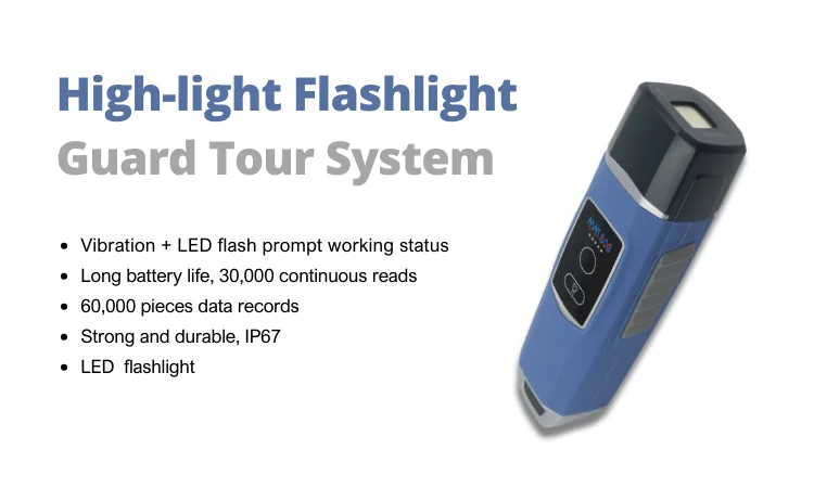 Flashlight Prompt Checkpoint Security Patrol Wand Rfid Guard Tour ...