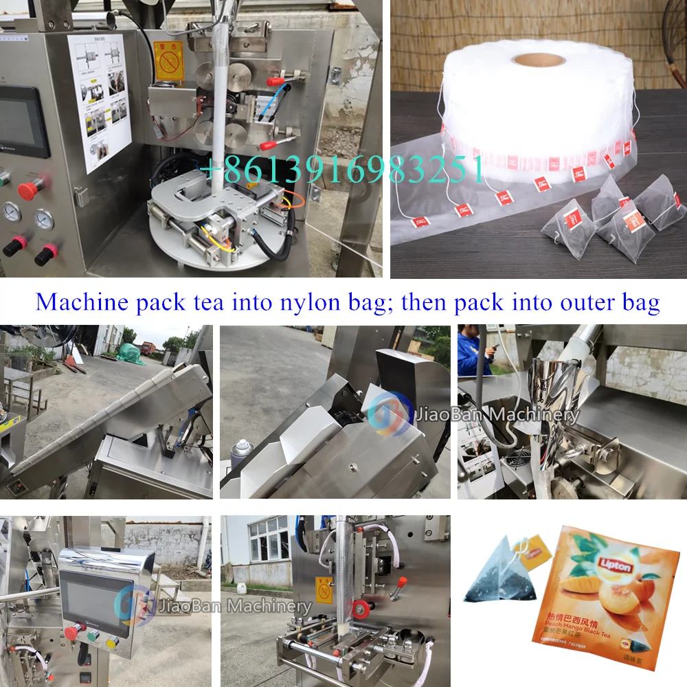 Wholesale Automatic Triangle Tea Leaf Pouch Filling Small Nylon ...