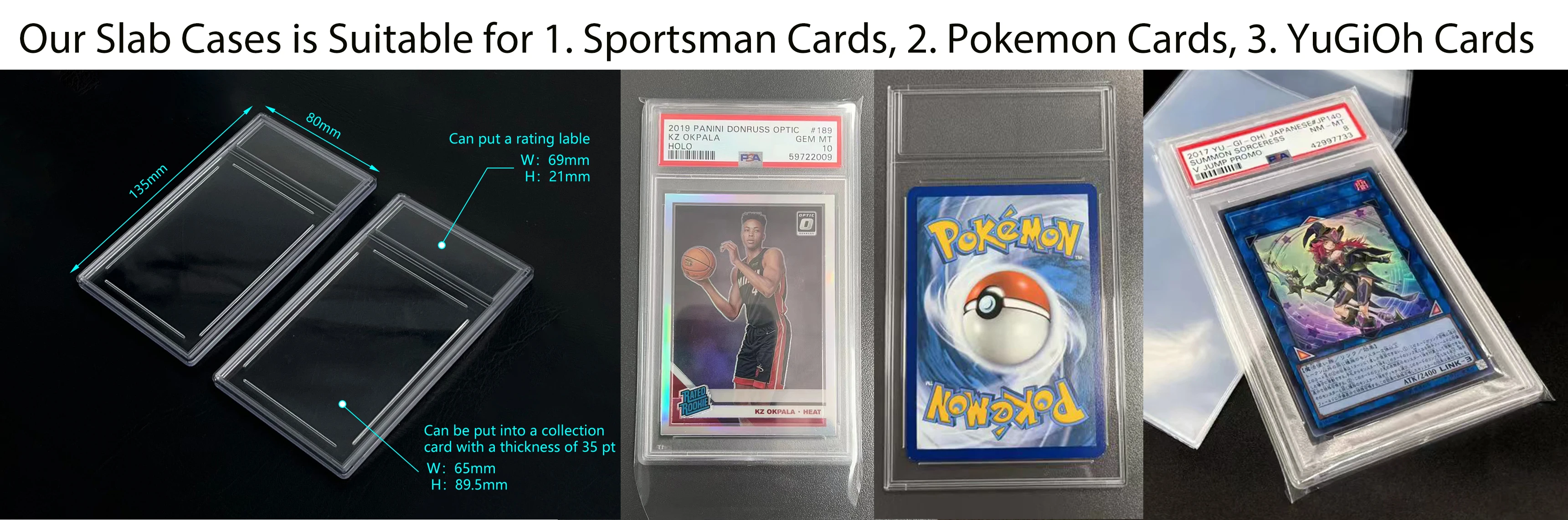 Factory Price Acrylic Material Psa Sports Cards Display For Hockey Ball ...