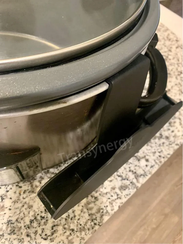 New Lid Pocket Slow Stew Pot Lid Holder With Hands-free Design Unique ...